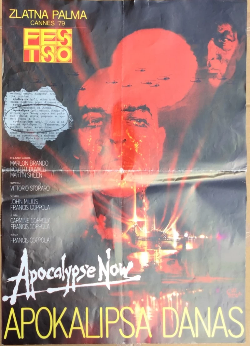 APOKALIPSA DANAS (APOCALYPSE NOW) STARI PLAKAT - Nepoznati autori