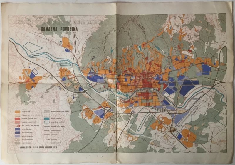 Generalni urbanistički plan grada Zagreba - Nepoznati autori